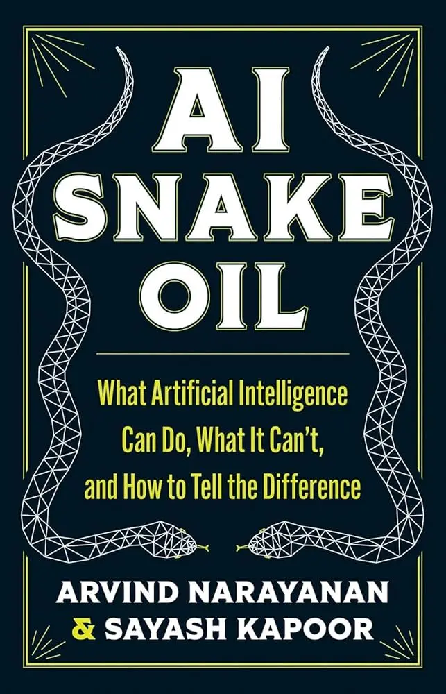 Staff Review: AI Snake Oil - City of Busselton Libraries